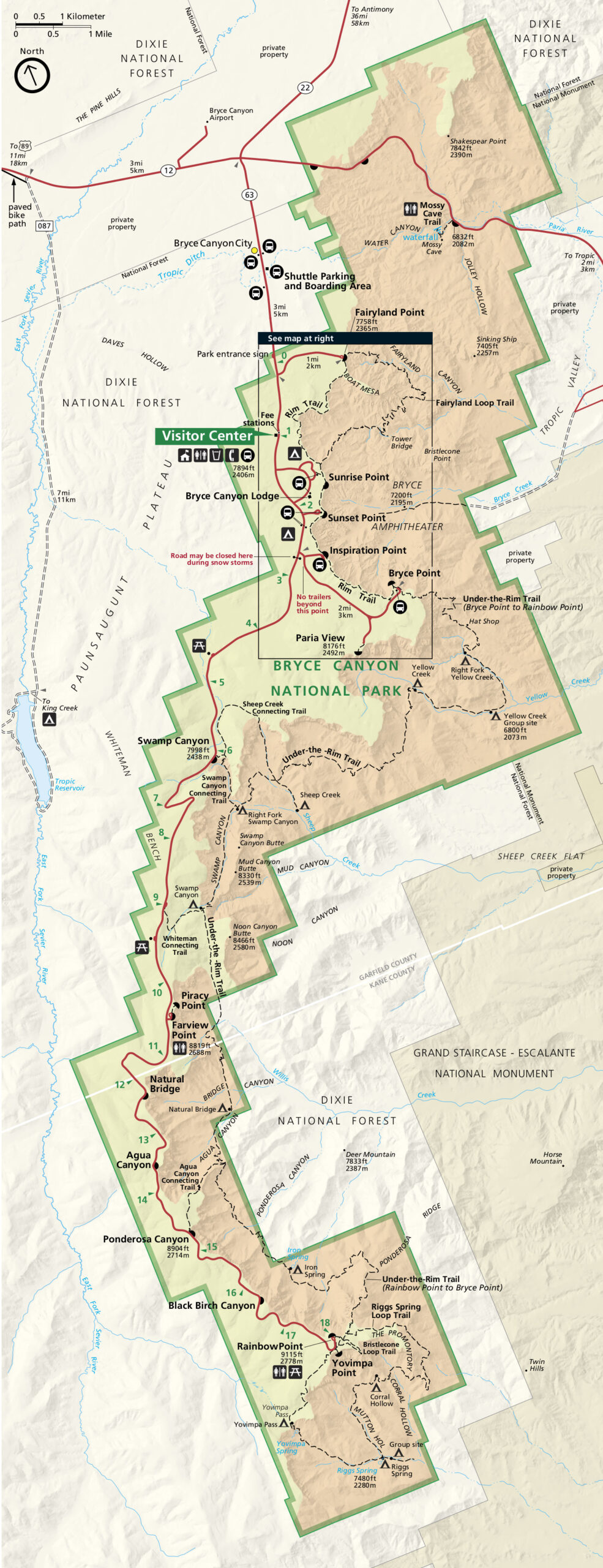How to Spend One Day in Bryce Canyon: Itinerary + Tips + Map